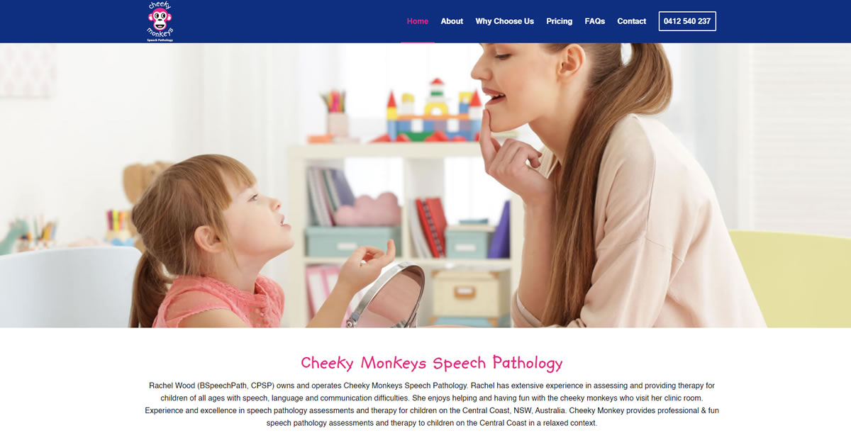 Cheeky Monkeys Speech Pathology Assessments and Therapy for children